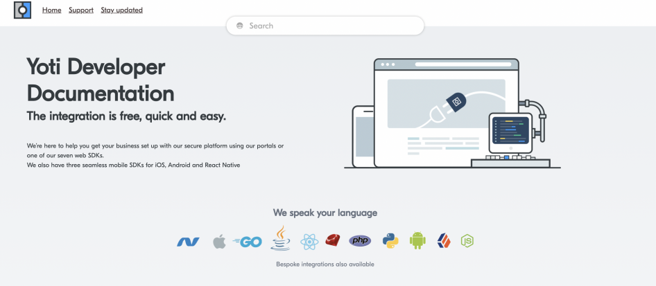 Yoti Developer Portal | DevPortal Awards